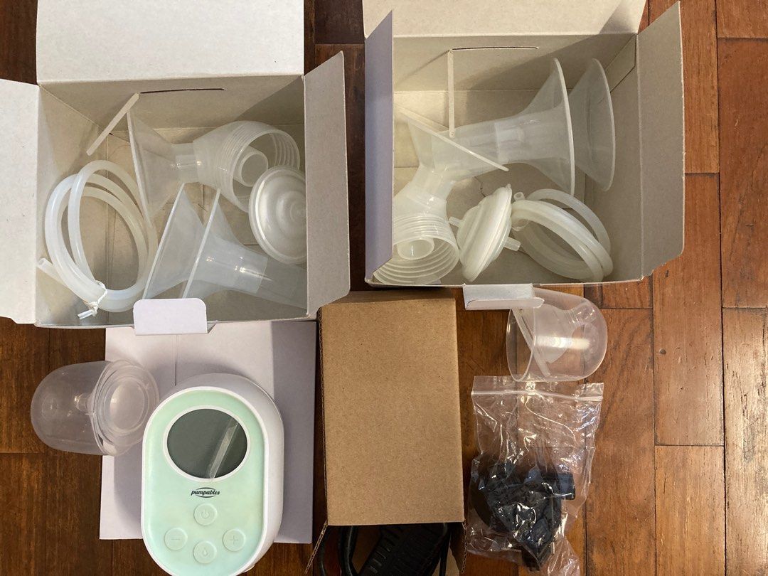 Pumpables Milk Genie Plus breast pump, Babies & Kids, Nursing & Feeding ...