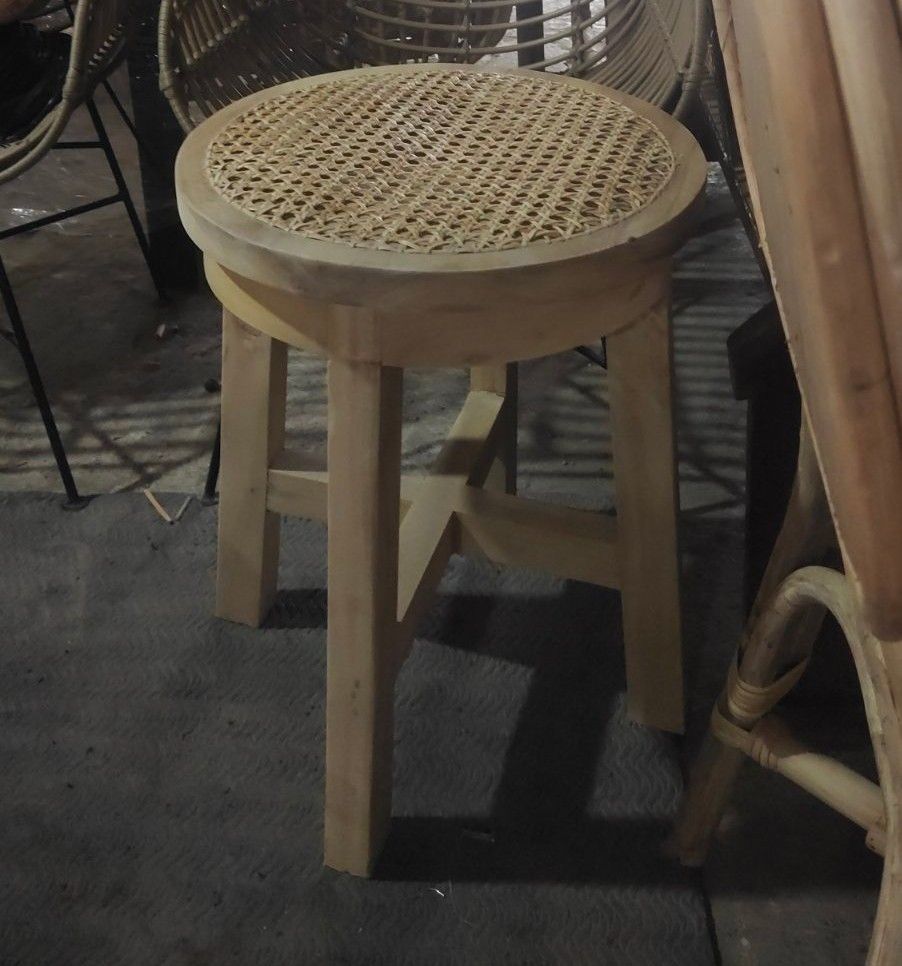 Quality Wooden Solihiya Stool Counter Stool on Carousell