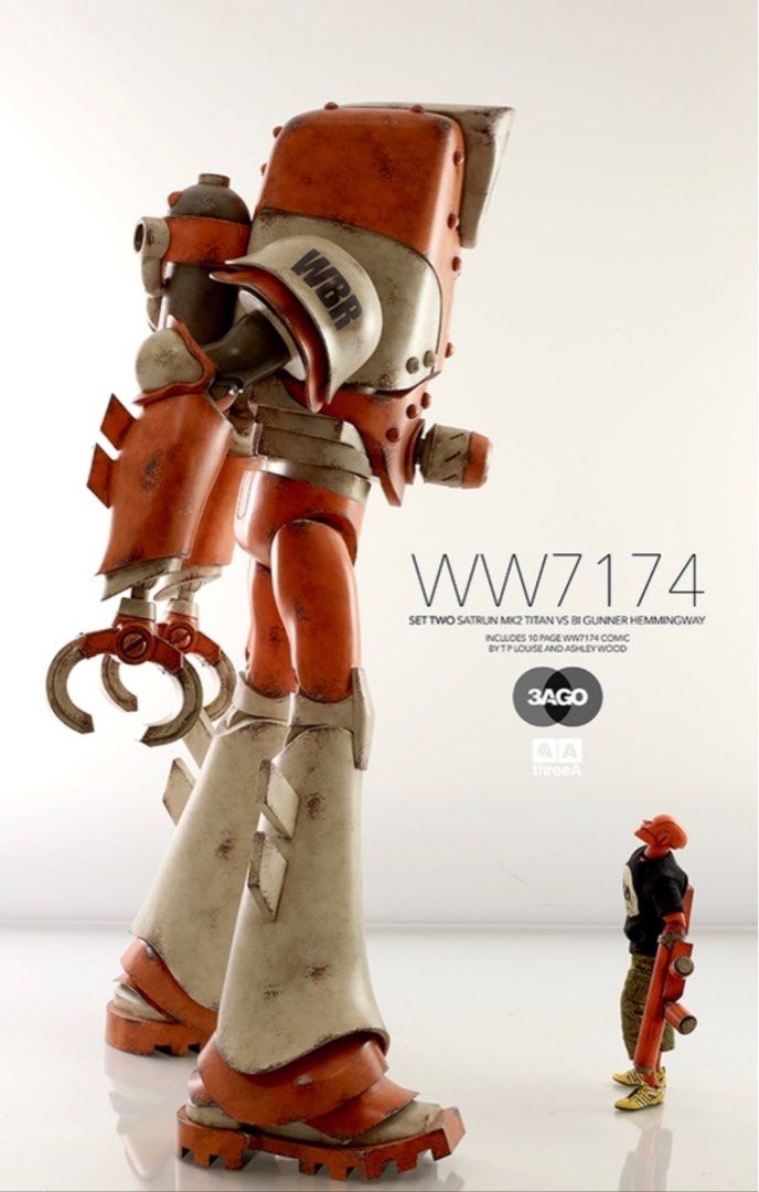 Super Rare set! WW7174 SET TWO 3A ASHLEY WOOD 1/6 UNOPENED BRAND NEW 24 ...