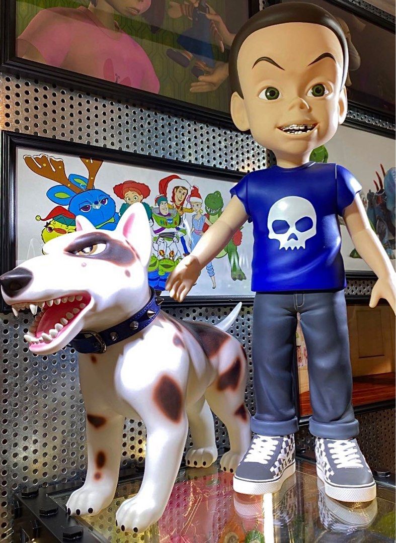 [RARE] Toy Story Herocross Disney Pixar SID Phillips & Scud (25 years ...