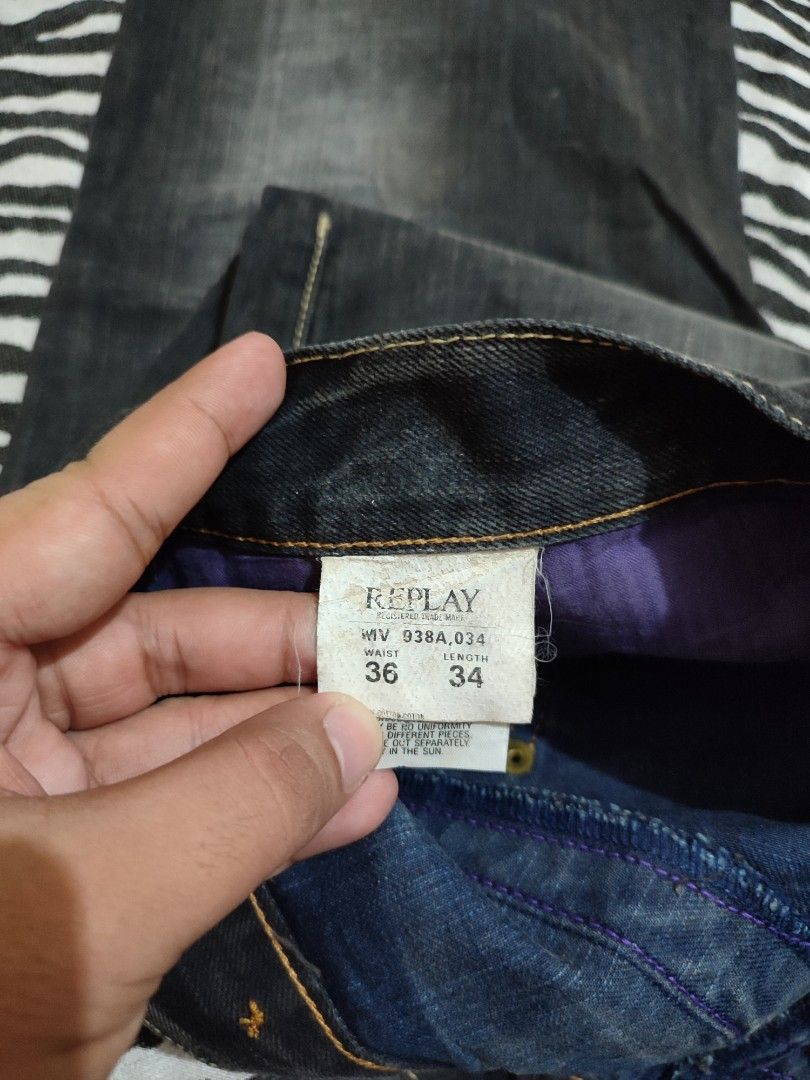 Replay Jeans For Big Size on Carousell