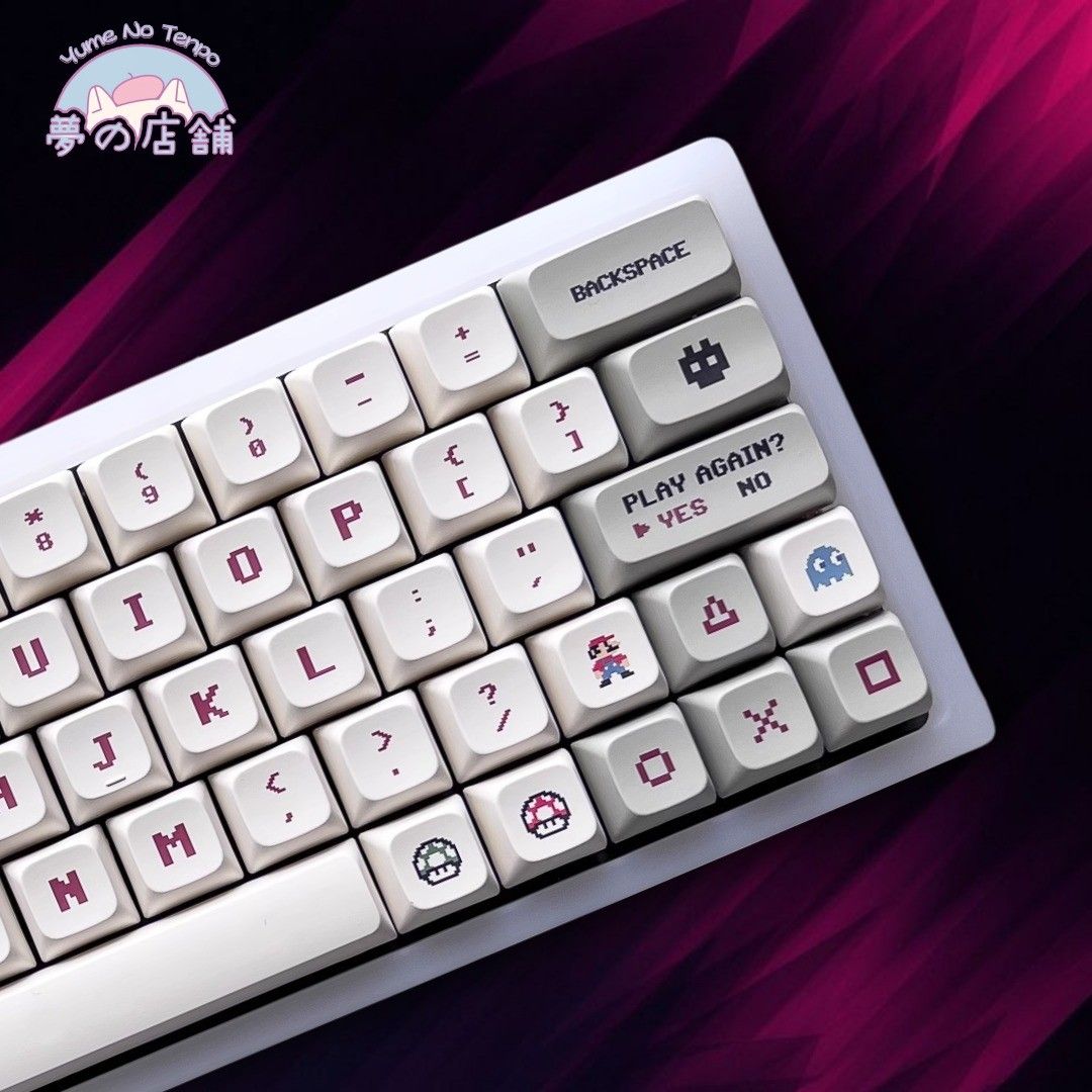Retro Keycaps | English Keycaps | XDA Profile | 145 Keys | PBT Dye-Sub ...