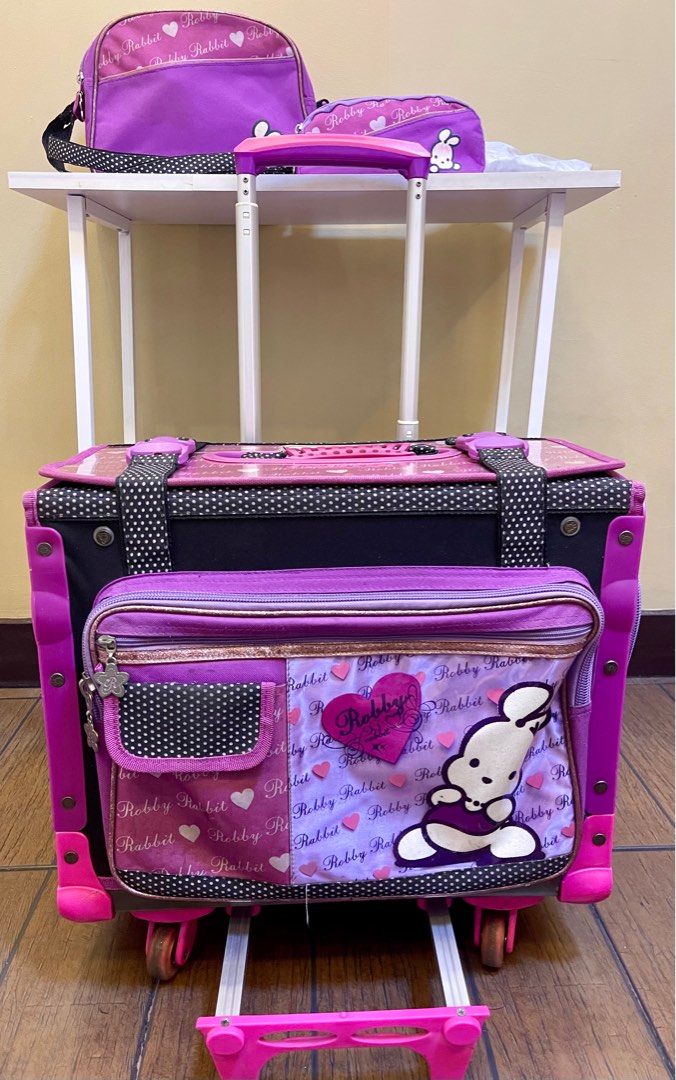 Robby Rabbit Trolley bag, Hobbies & Toys, Stationary & Craft ...