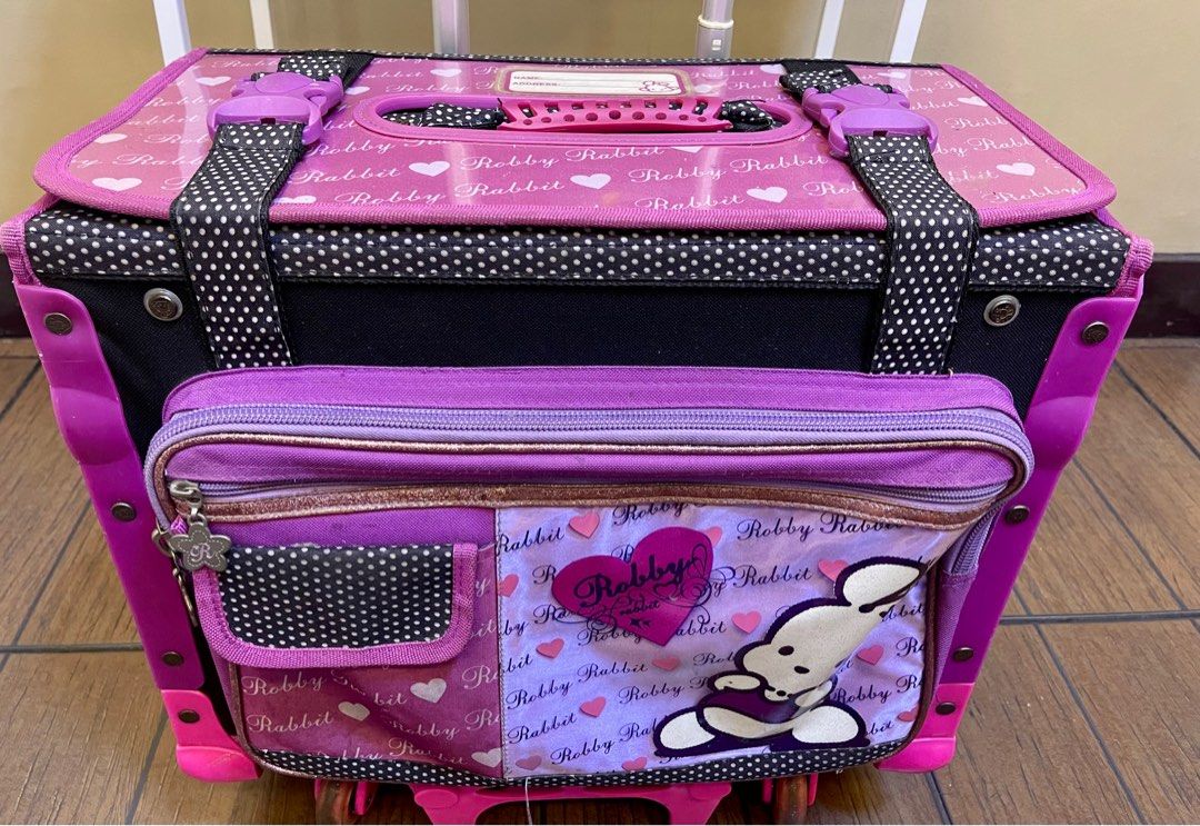 Robby Rabbit Trolley bag, Hobbies & Toys, Stationary & Craft ...
