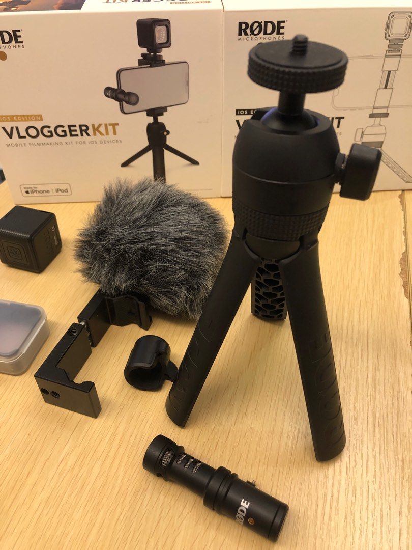 Rode Vlogger Kit (iOS Edition), 攝影器材, 攝影配件, 腳架 - Carousell