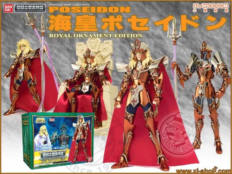 Saint Seiya Myth Clothes Royal Ornament Edition Poseidon, Hobbies ...