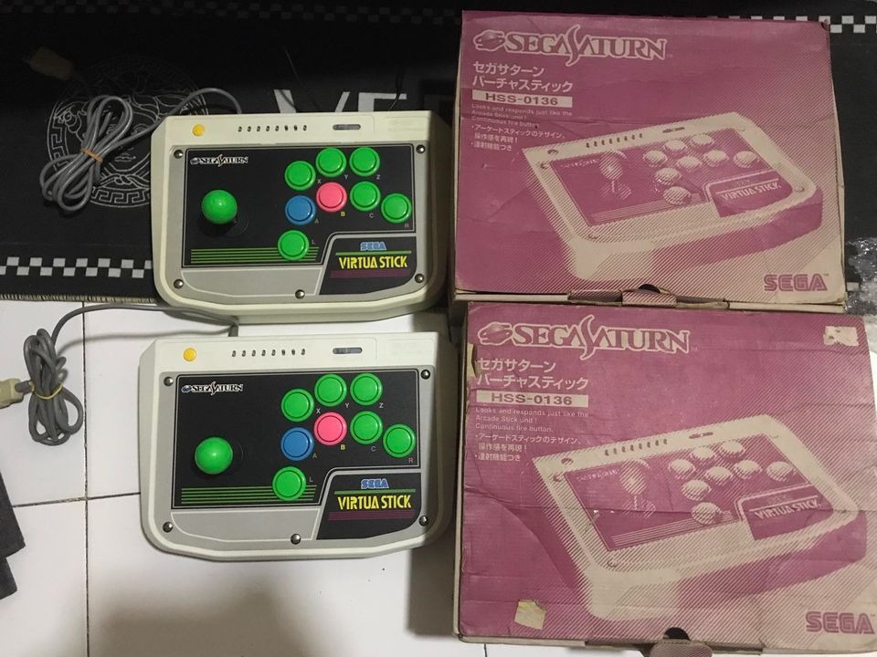 sega saturn virtua stick boxed, Video Gaming, Gaming Accessories ...