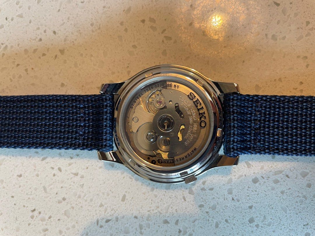 Seiko 5 Military Automatic Nylon Men Watch SNK807K2 SNK807, Luxury ...