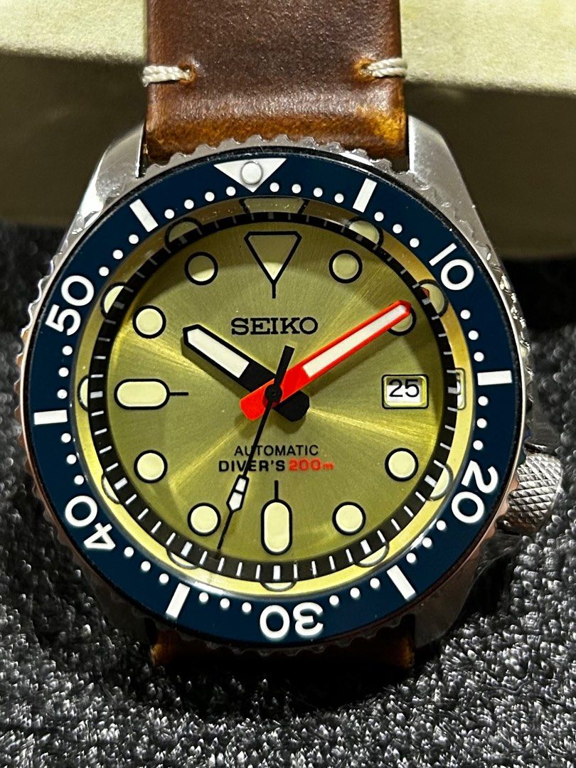 Seiko mod lemon sea, Men's Fashion, Watches & Accessories, Watches on ...