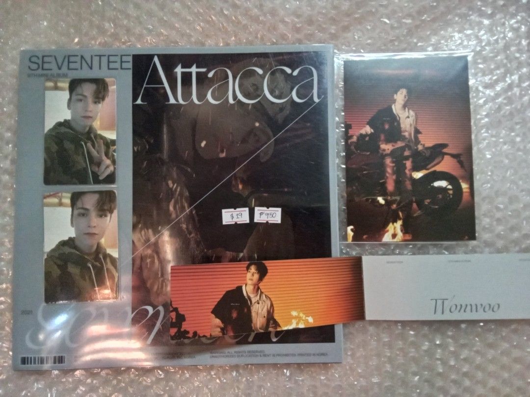 Seventeen Attacca Album (Unsealed but complete Inclusions), Hobbies ...