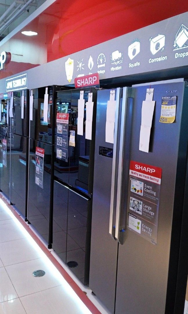 SHARP INVERTER REFRIGERATOR, TV & Home Appliances, Kitchen Appliances ...