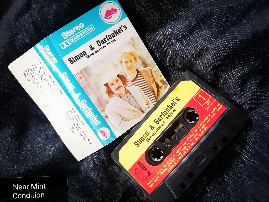 Simon and Garfunkel Greatest Hits Cassette Tape For Sale Cassette Tapes ...