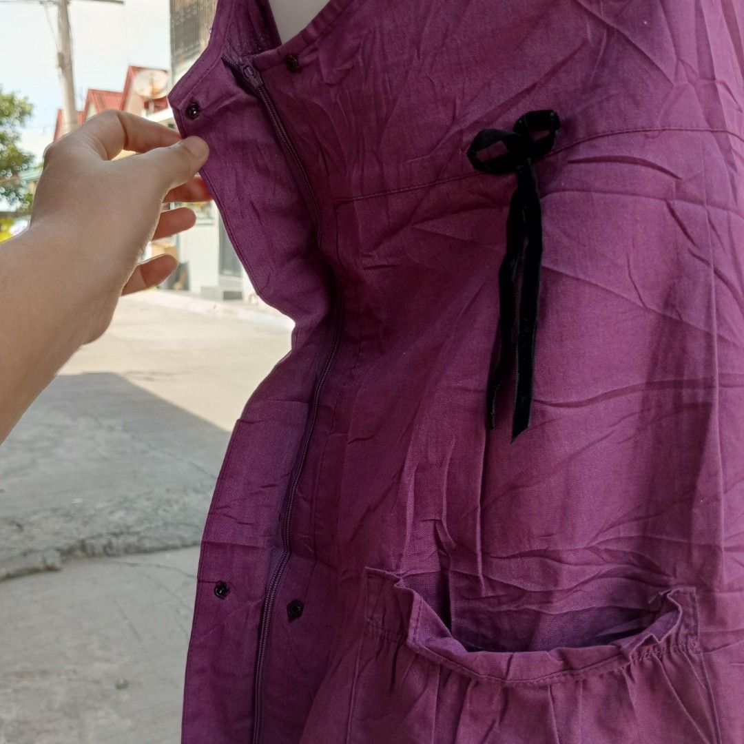 SIMPLE VIOLET DRESS, Women's Fashion, Dresses & Sets, Dresses on Carousell