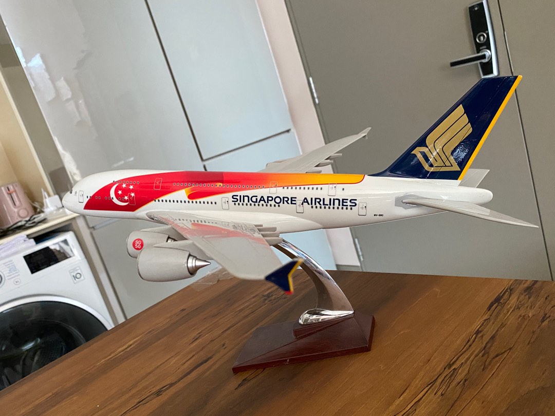 Singapore Airlines A380 SG50 Livery Plane Model (SQ, SIA), Hobbies ...