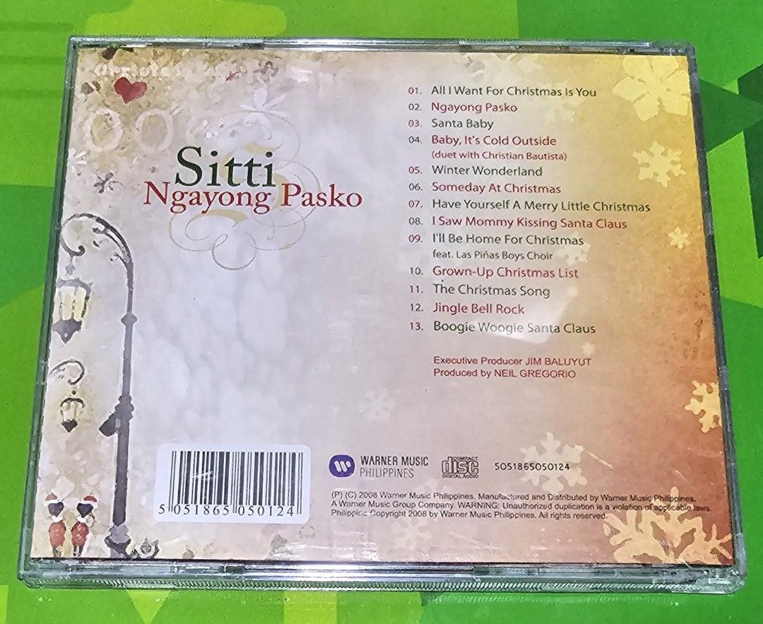 Sitti - Ngayong Pasko - CD VG on Carousell
