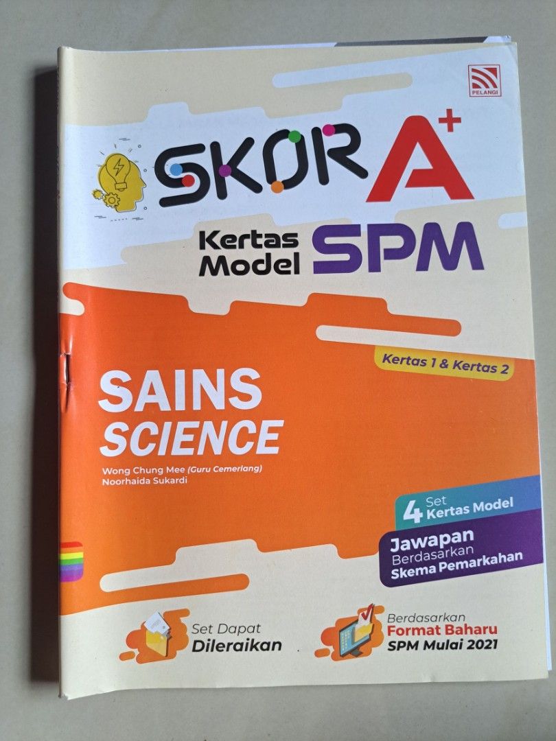SKOR A+ SPM SCIENCE KSSM FORM 4 & 5, Hobbies & Toys, Books & Magazines ...