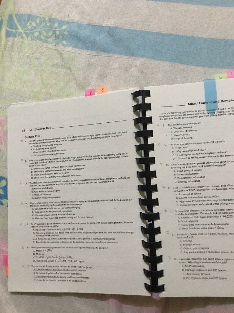 Sladyk OT Exam Review Manual (3rd Edition), Hobbies & Toys, Books ...