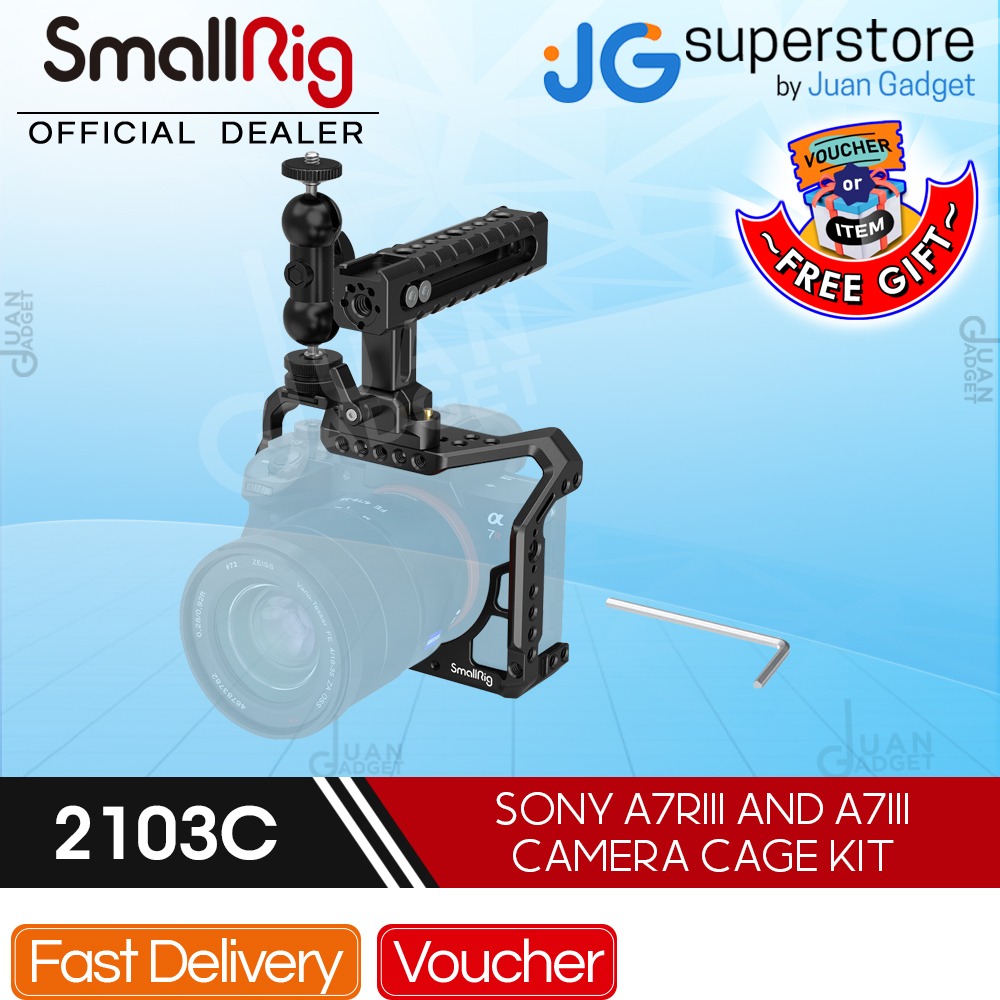 SmallRig Camera Cage Kit Suitable for Sony A7RIII and A7III 2103C | JG ...