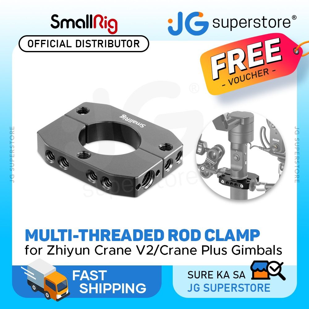 SmallRig Multi-Threaded Rod Clamp for Zhiyun Crane V2/Crane Plus ...