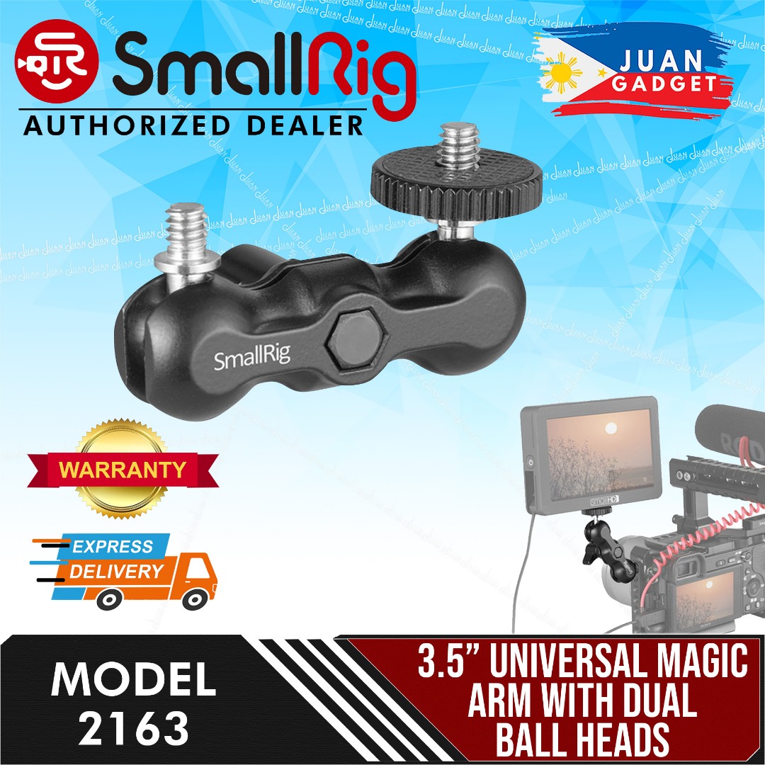 SmallRig Universal Magic Arms with Small Ball Head (1pc pack) 2163 | JG ...