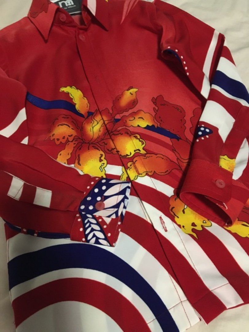 SMART 6-7 y/o Kemeja BATIK Merdeka Day, Babies & Kids, Babies & Kids ...