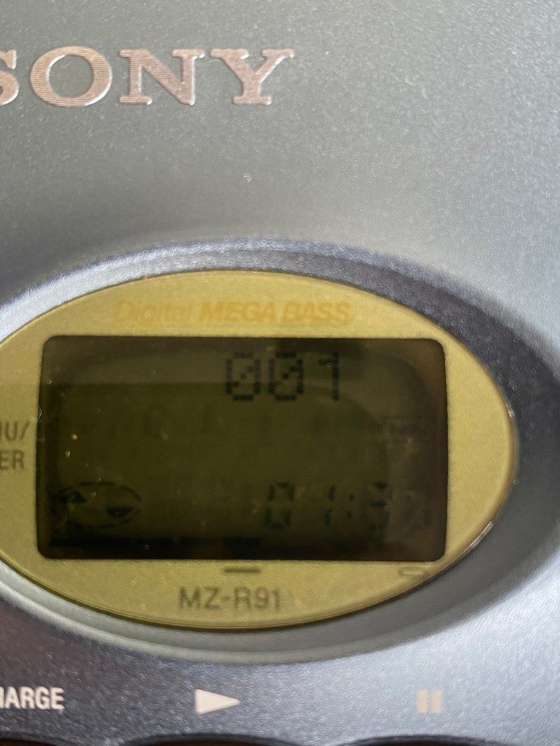 Sony Mini Disc Player MZ-R91, Audio, Portable Music Players on Carousell