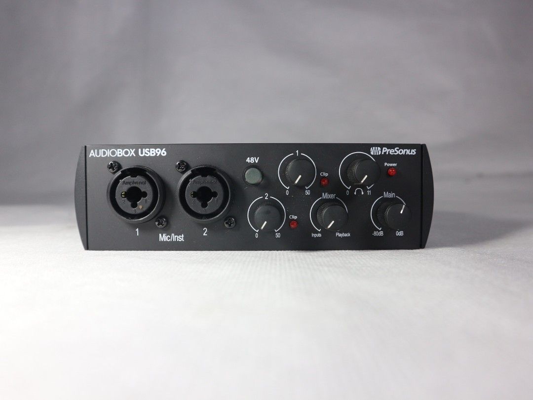 SOUNDCARD PRESONUS AUDIOBOX USB 96 SOUND CARD AUDIO BOX, Elektronik ...