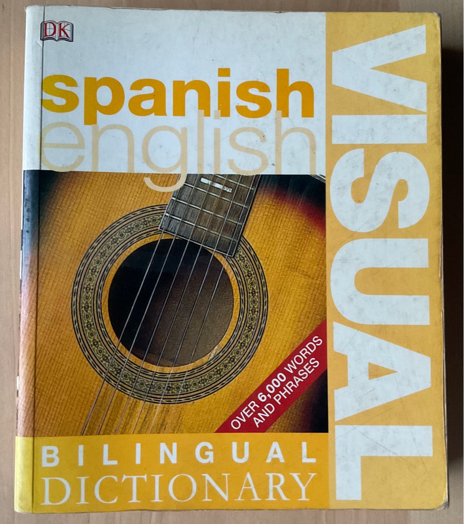 Spanish English Visual Dictionary, Hobbies & Toys, Books & Magazines ...