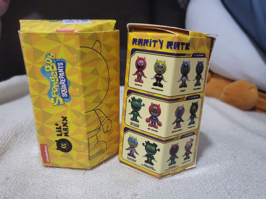 Spongebob blindbox - Sandy and Squidward, Hobbies & Toys, Toys & Games ...