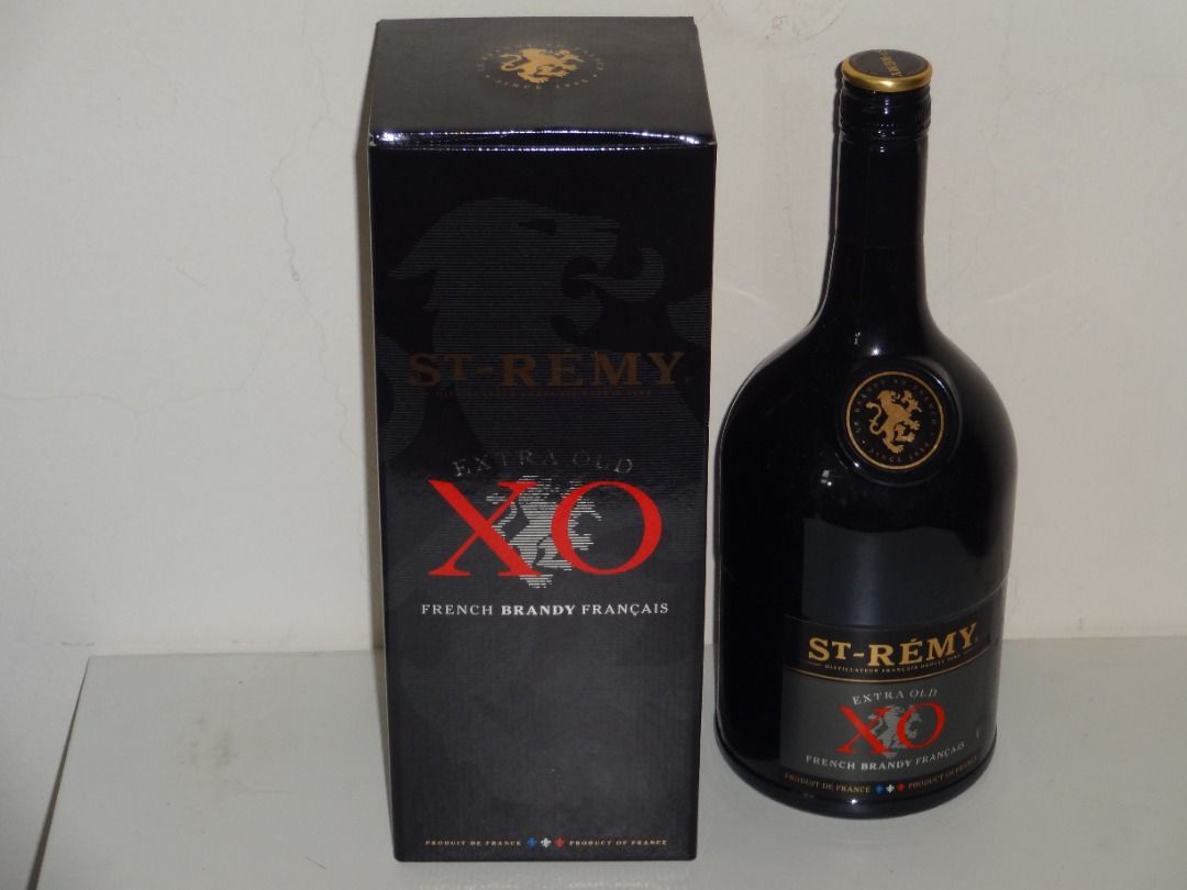 St Remy XO (extra old) Cognac 1 liter, Food & Drinks, Alcoholic Beverages on Carousell