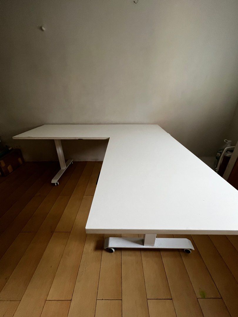 Stance Executive Corner Standing Desk, Furniture & Home Living ...