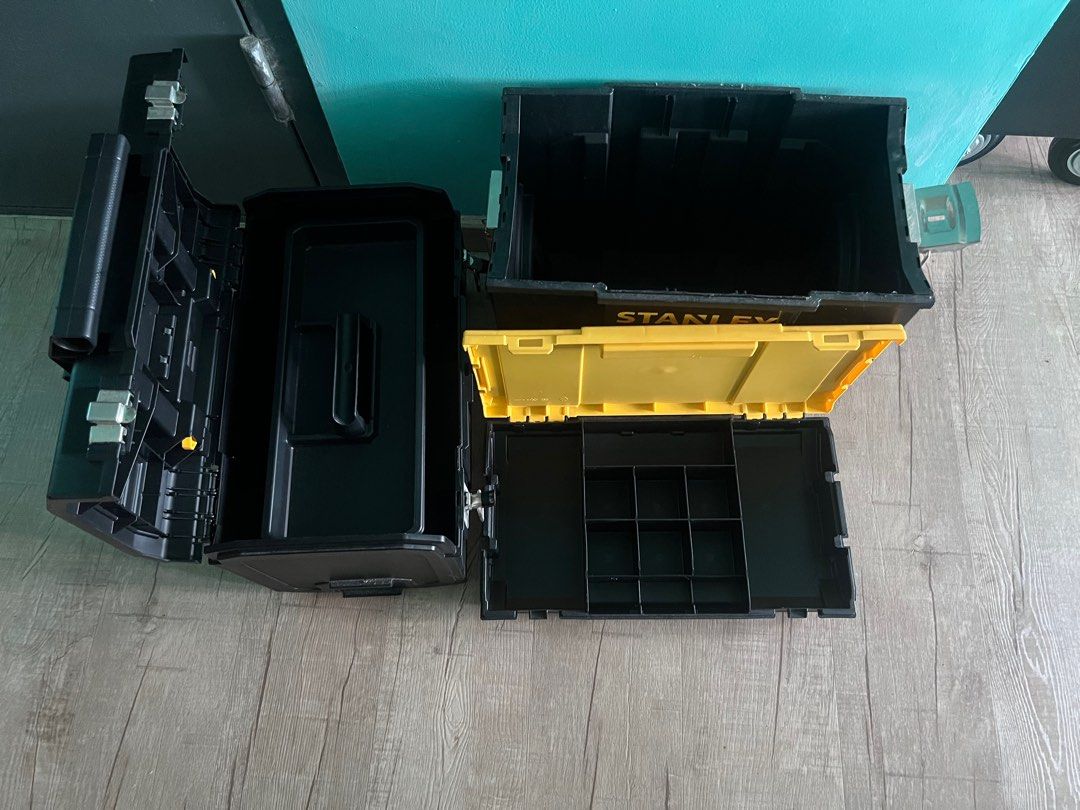 Stanley trolley toolbox, Everything Else on Carousell