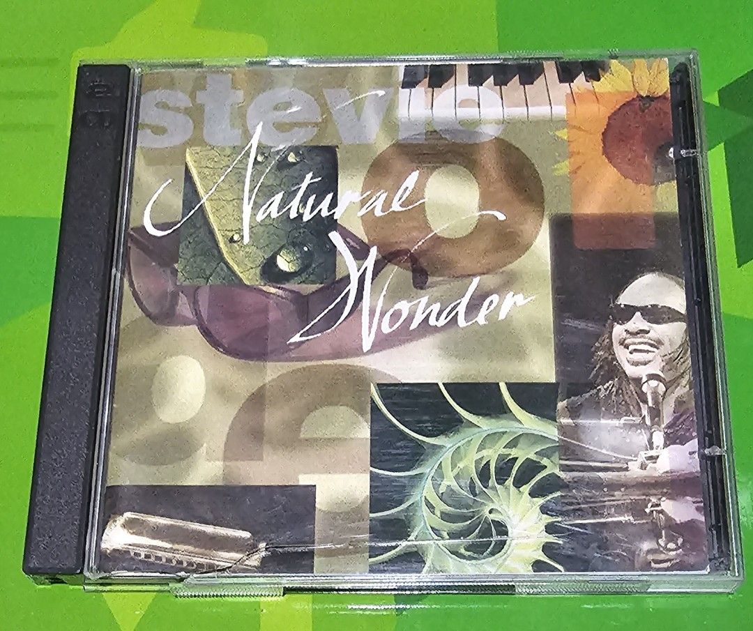 Stevie Wonder - Natural Wonder - 2CD - CD NM, Hobbies & Toys, Music ...