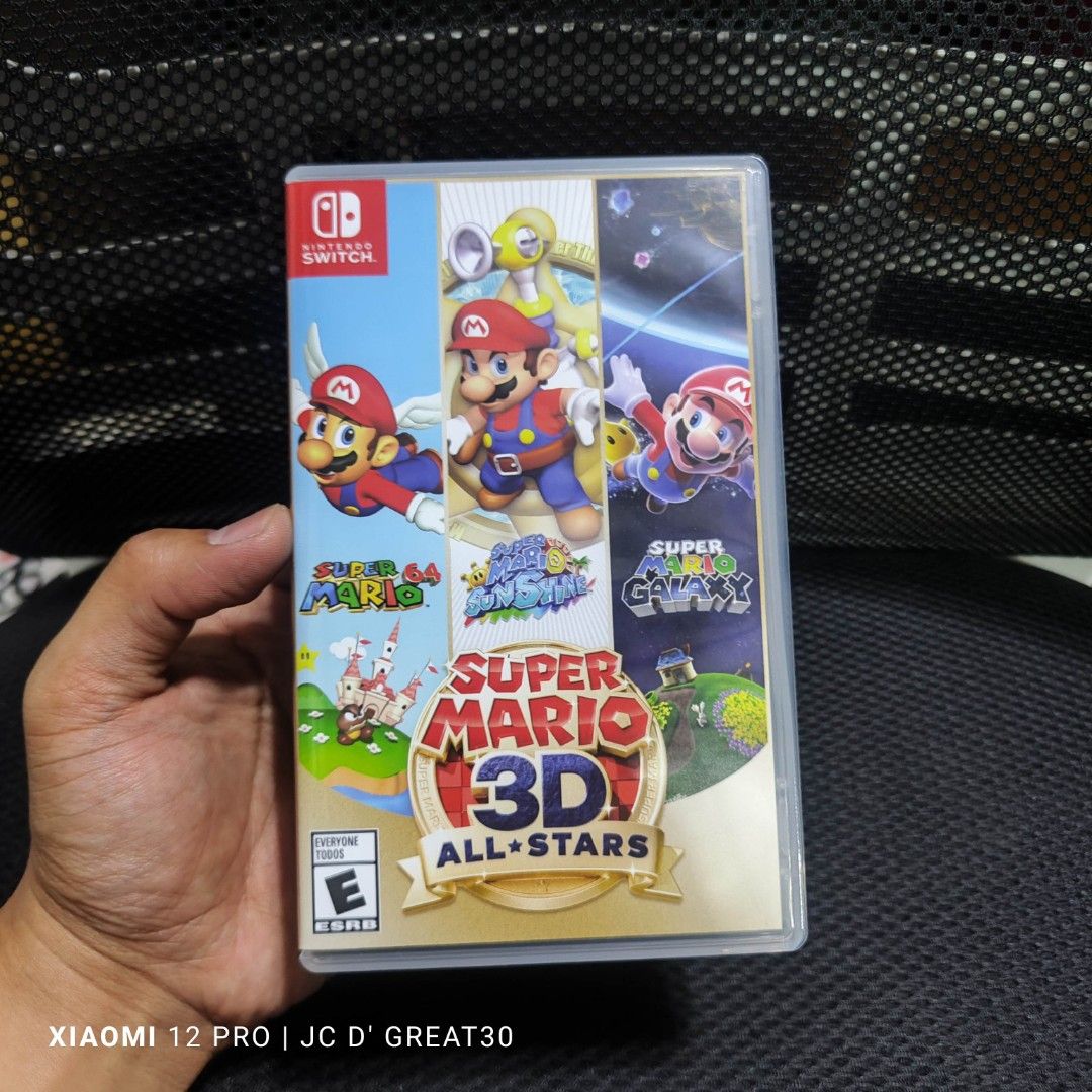 Super Mario 3D All Star Switch Game, Video Gaming, Video Games ...