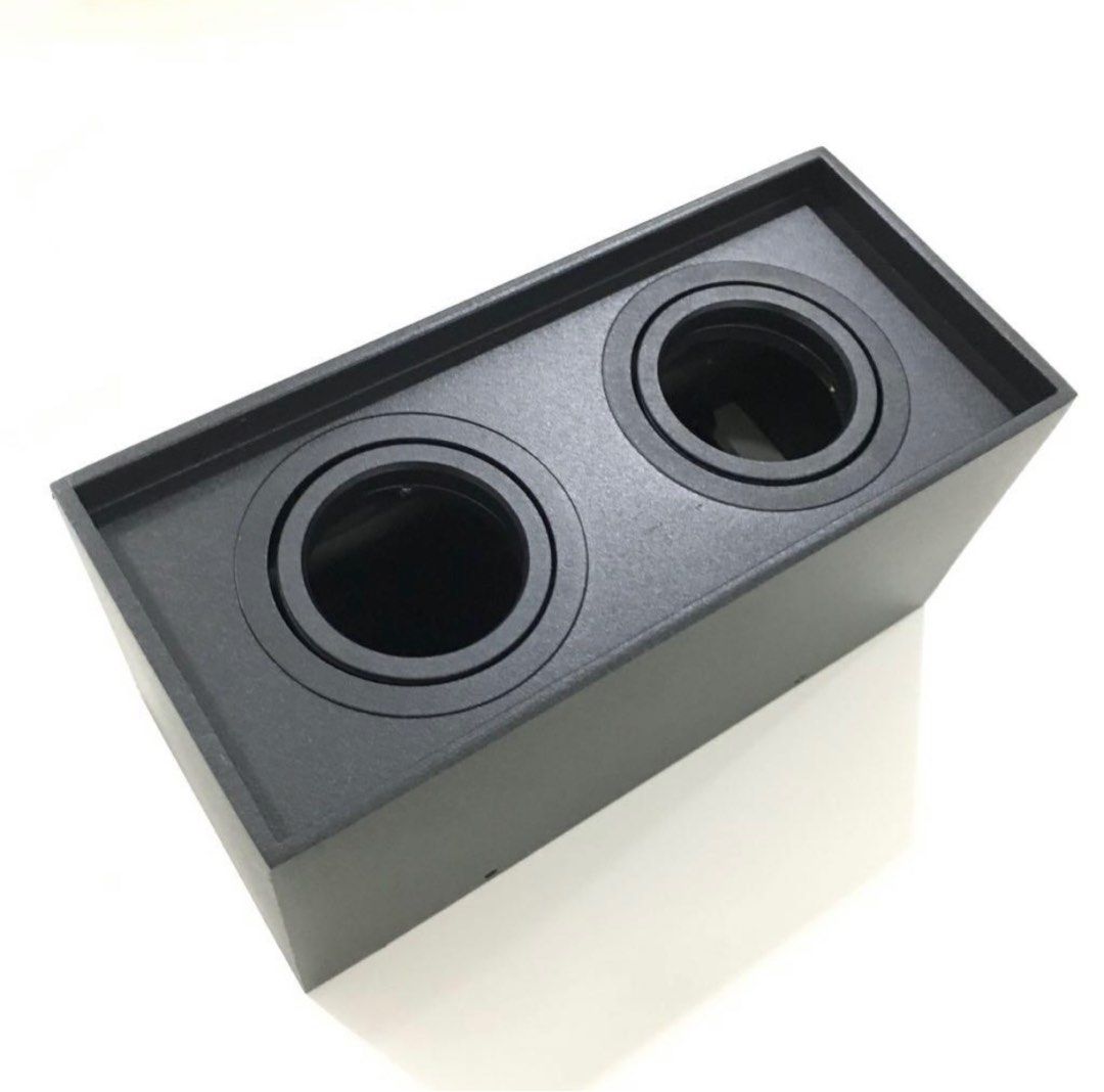 Surface mounted GU10 casing single / double / triple, Furniture & Home ...