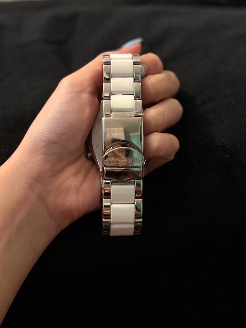 Swatch Classic Chain Watch, Women's Fashion, Watches & Accessories ...