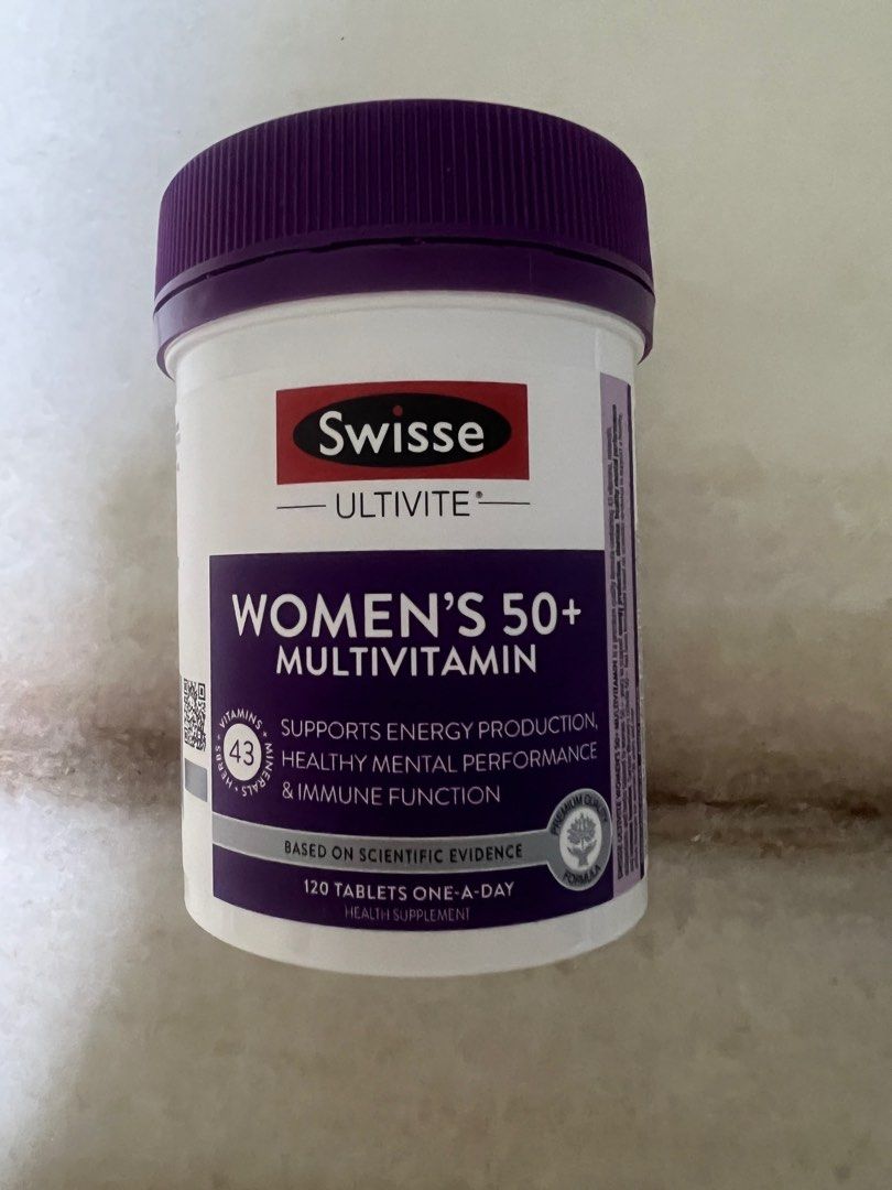 Swisse women 50+ multivitamin 120tabs, Health & Nutrition, Health Supplements, Vitamins ...