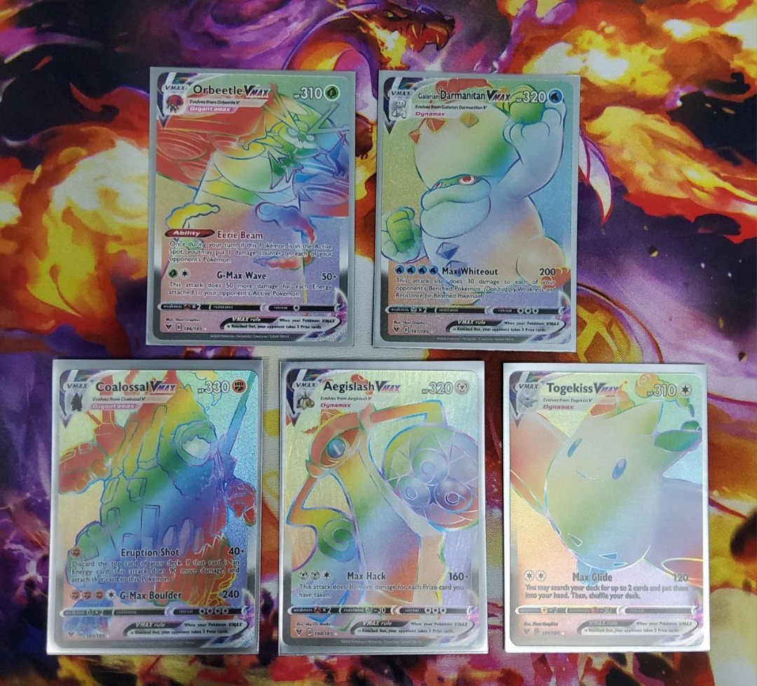 Sword & Shield: Vivid Voltage - Orbeetle VMAX (186/185 - Hyper Rare ...