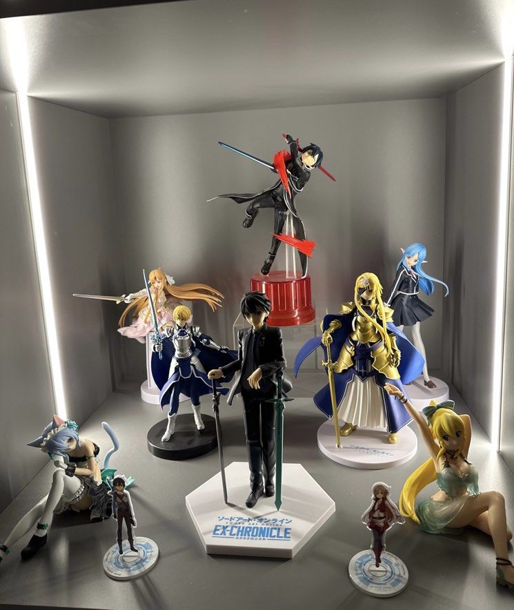 sword art online figurines, Hobbies & Toys, Memorabilia & Collectibles ...