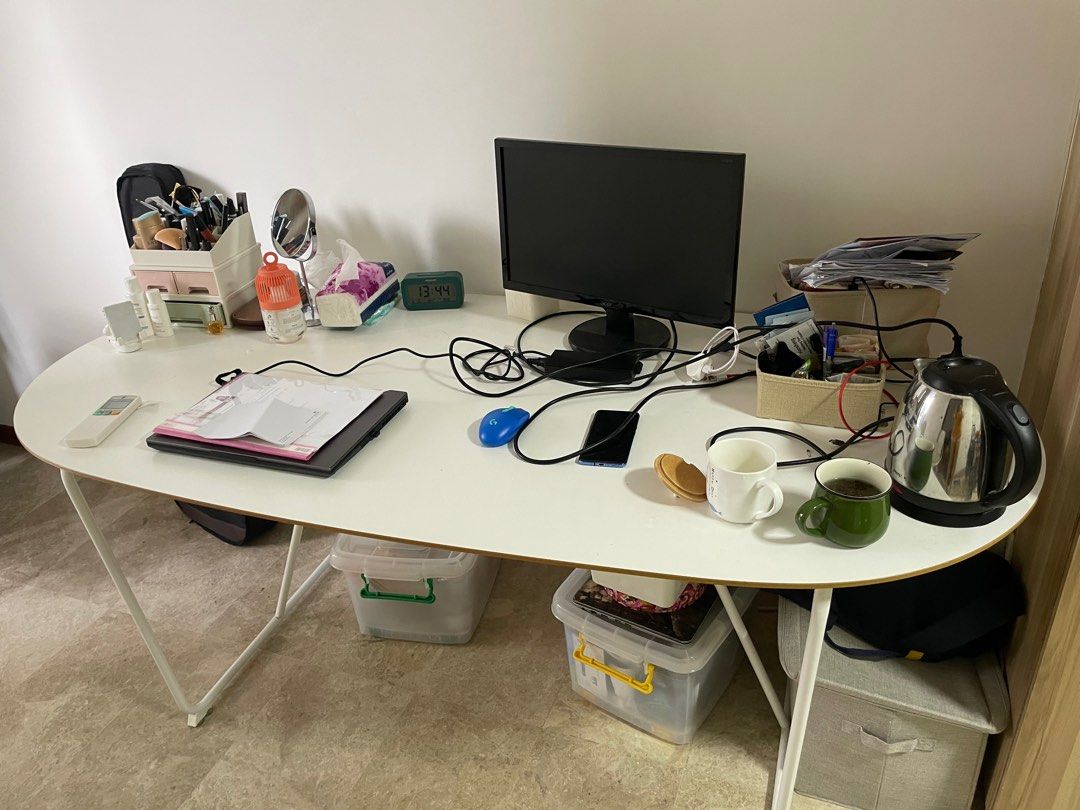 Table for dining/study, Furniture & Home Living, Furniture, Tables ...