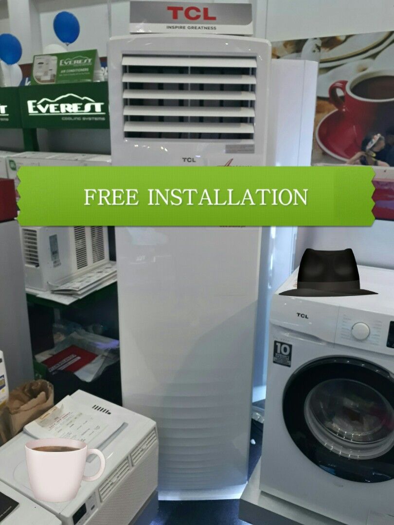 TCL Inverter Floor Standing Aircon 3tr/4hp with FREE INSTALLATION, TV ...