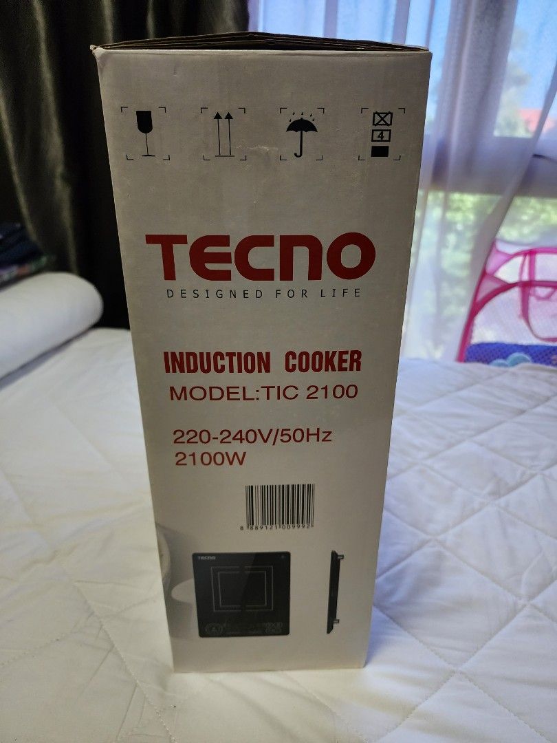 Tecno Induction Cooker TIC 2100, TV & Home Appliances, Kitchen ...