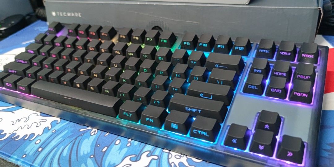 Tecware Veil 87 smokey black, Computers & Tech, Parts & Accessories ...