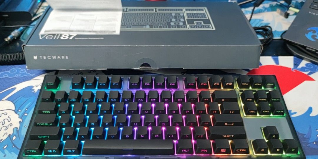 Tecware Veil 87 smokey black, Computers & Tech, Parts & Accessories ...