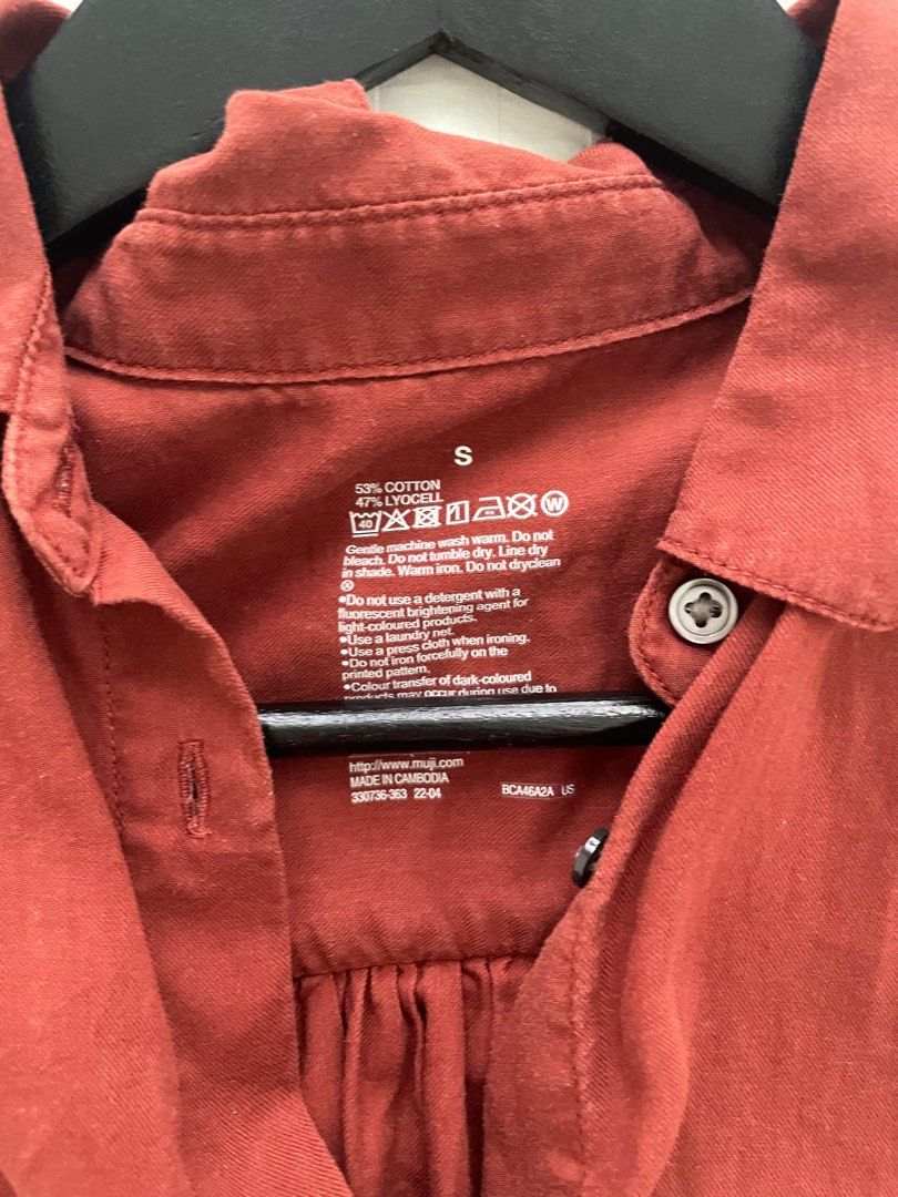 Terracotta Top, Women's Fashion, Tops, Blouses on Carousell