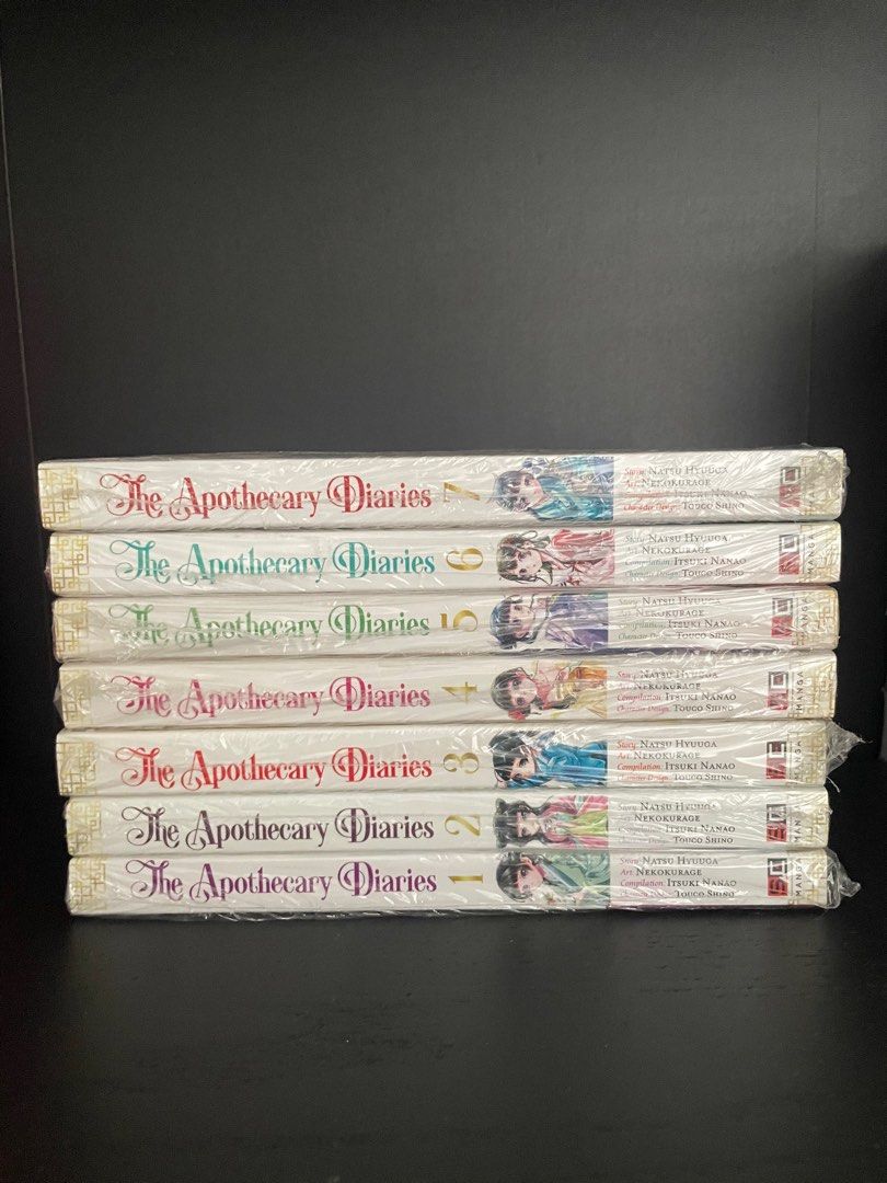The Apothecary Diaries Manga Volume 1 to 7 BRAND NEW, Hobbies & Toys ...