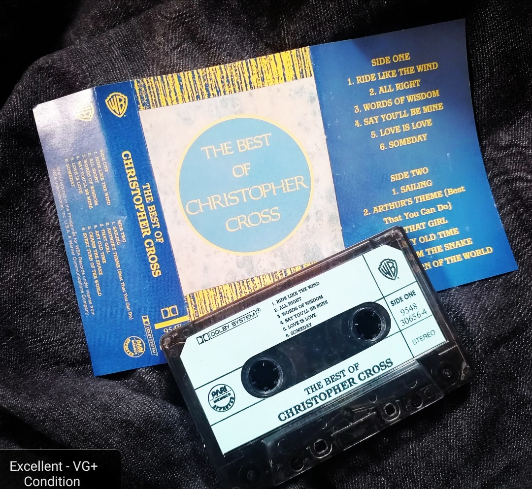 The Best of Christopher Cross Cassette Tape Original Cassette Tapes ...