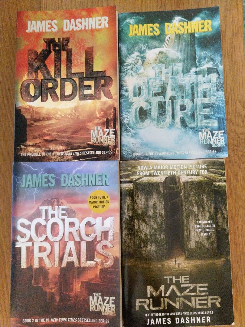 The Maze Runner Series - The Maze Runner / The Scorch Trials / The ...