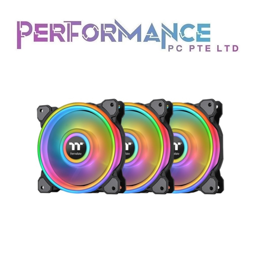 THERMALTAKE Riing Quad 12 RGB Radiator Fan TT Premium Edition 3 Fan ...