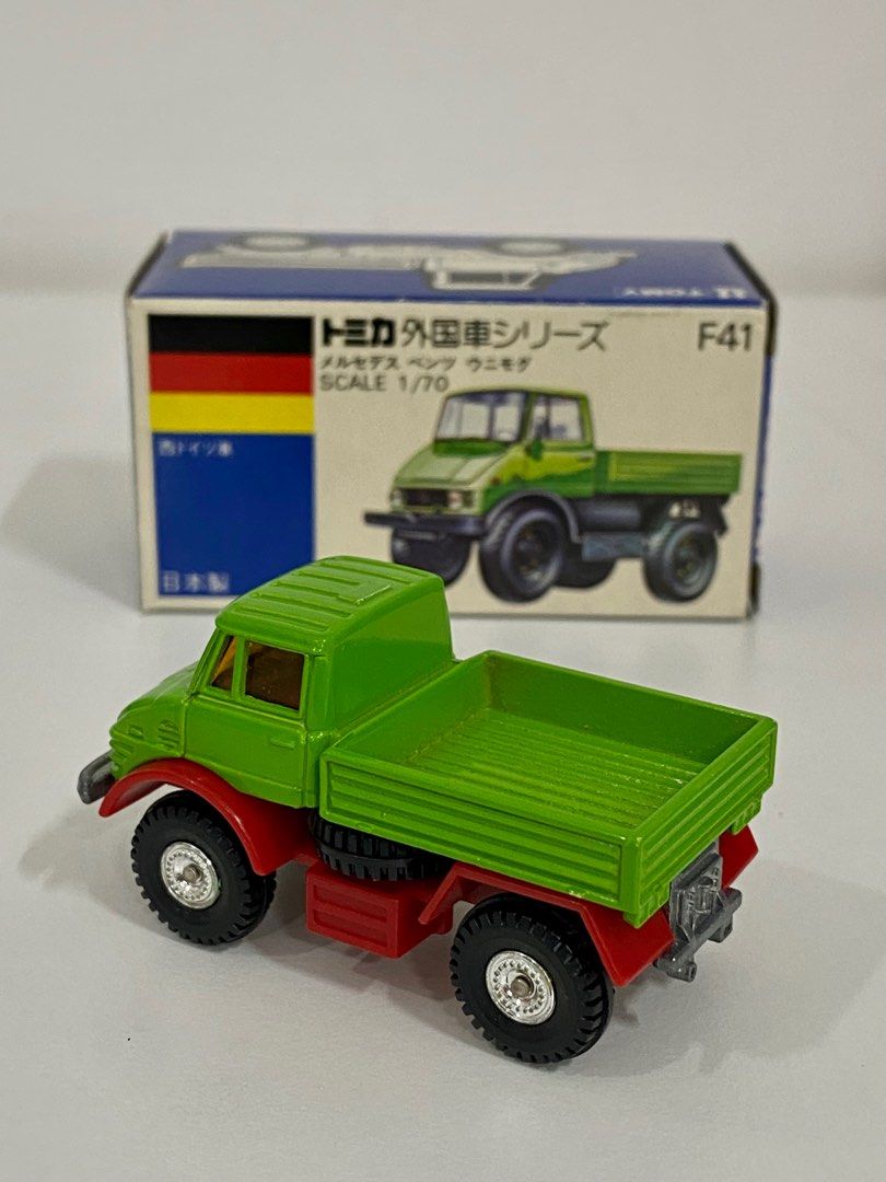 Tomica blue box Mercedes Unimog made in Japan, Hobbies & Toys, Toys ...